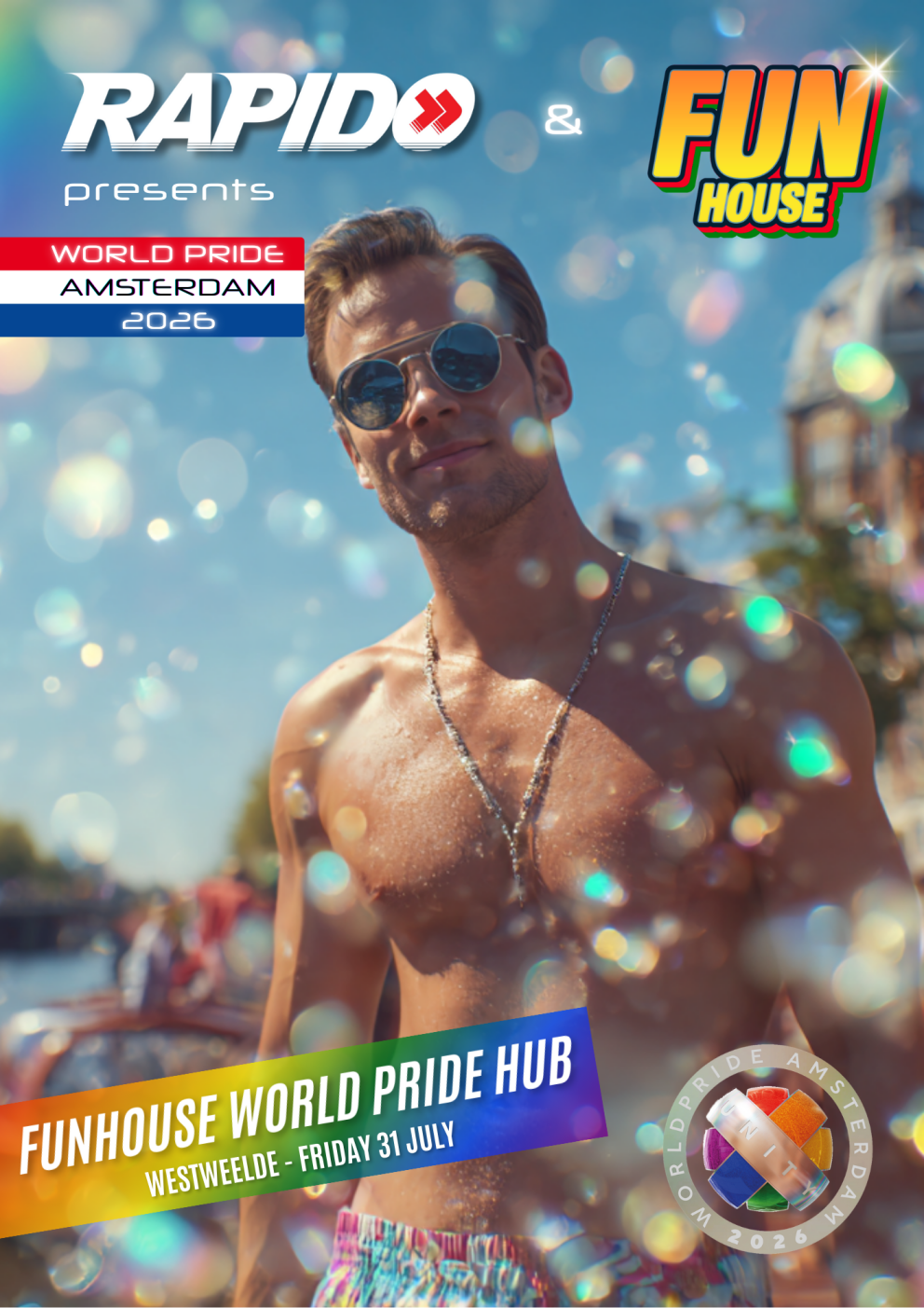 World Pride - 2026 - FunHouse World Pride - Friday | Rapido